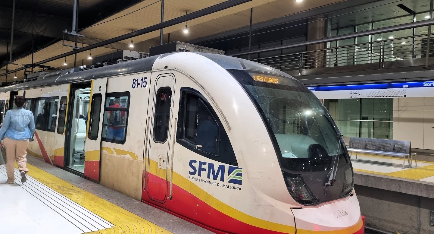 Trains in Mallorca | Modern Trains | Vintage Train and Tram